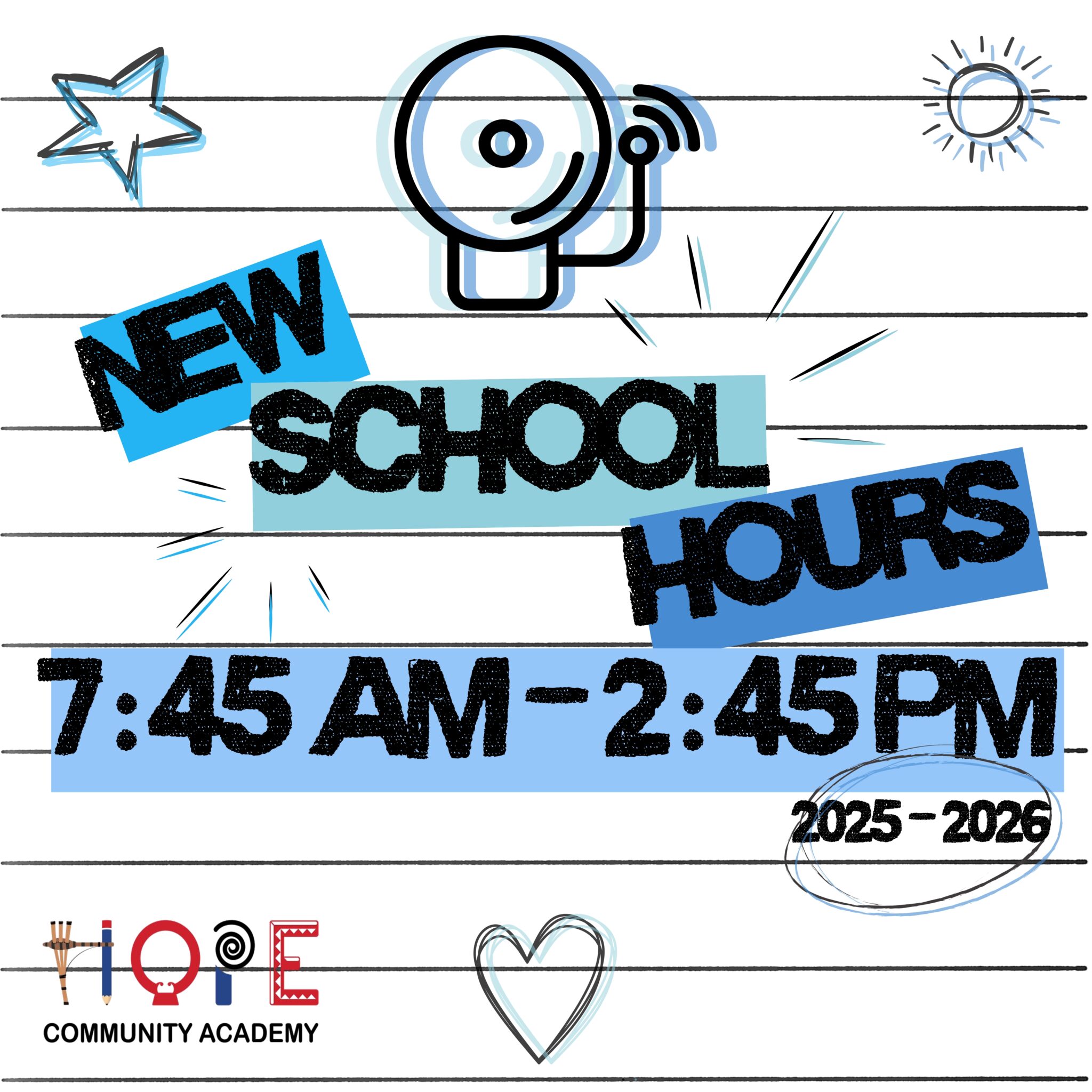 Back to School (2025-2026) - HOPE Community Academy